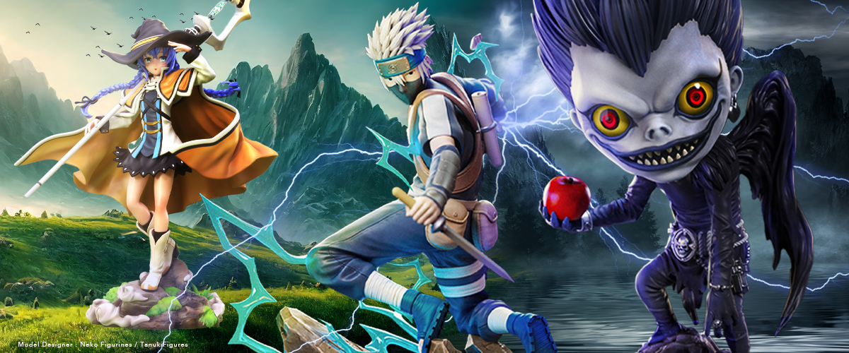 Best Anime STL Files: 22 3D Models You Need to Download Now! - PIXUP BLOG