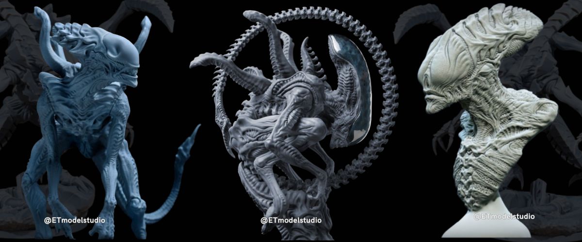 10 Best Alien 3D Models You Need to Try Now! - PIXUP BLOG