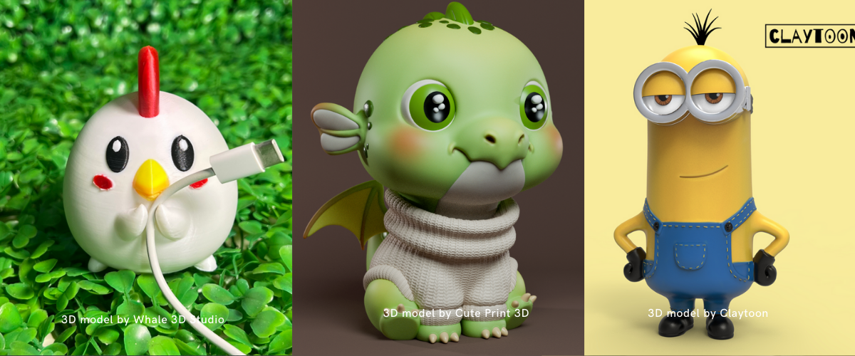 10 Cute 3D Prints That Are Just Too Adorable to Resist - PIXUP BLOG